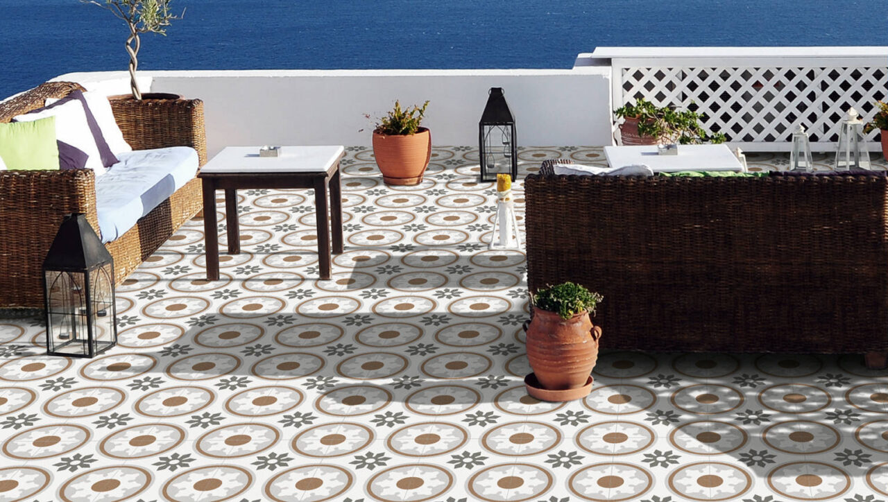 Valencia Azulejos Hidráulicos Estilo Mediterráneo by Keros